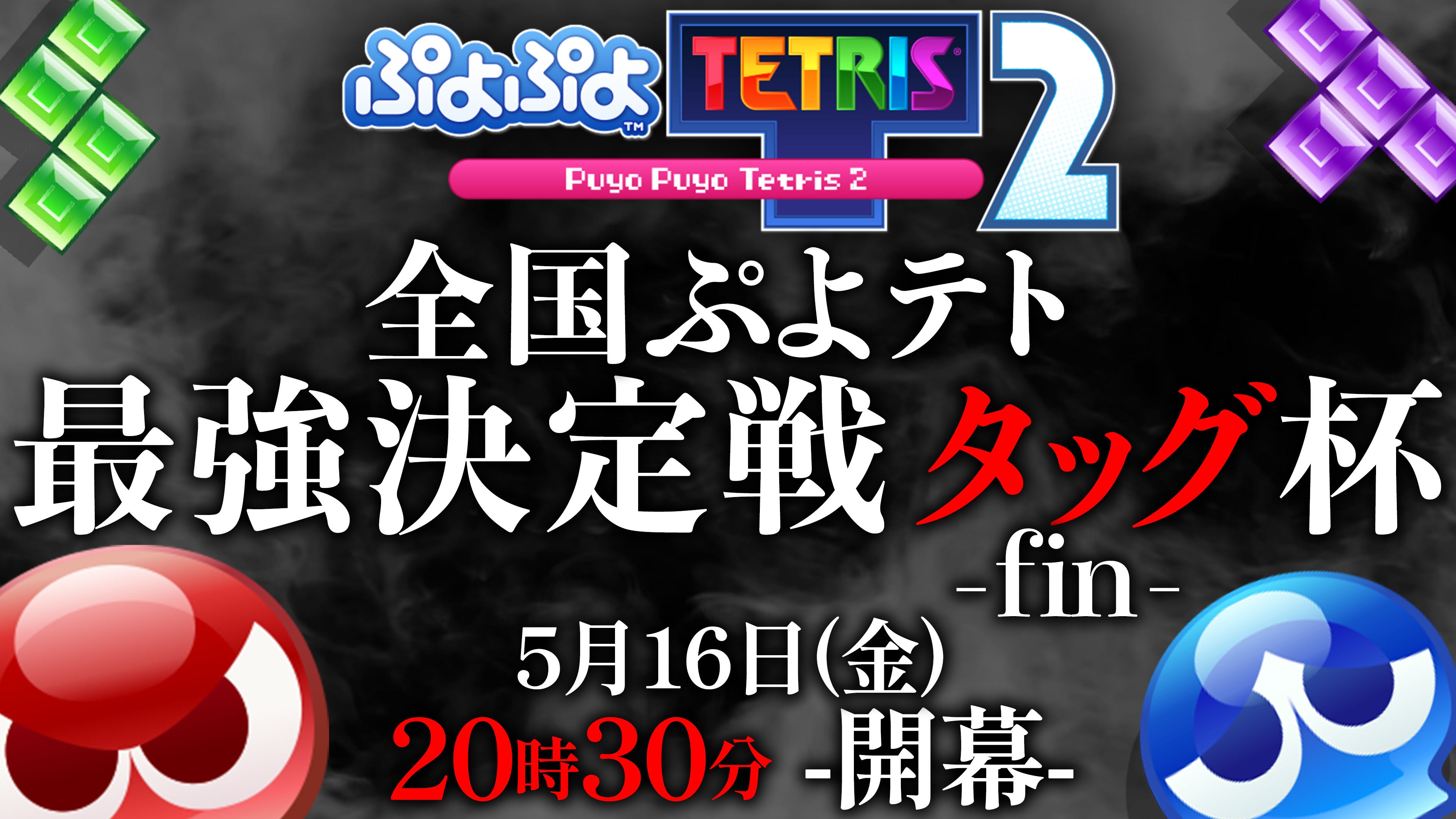 全国ぷよテト最強決定戦 タッグ杯 -fin- - Tonamel