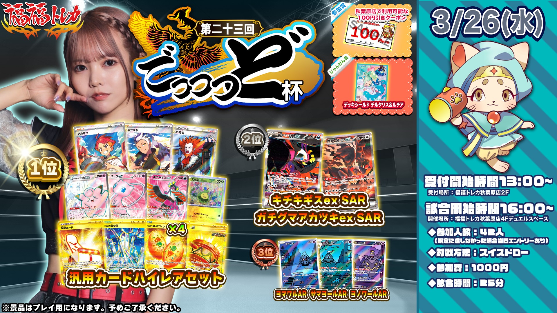 第23回ごっっっど杯 - Tonamel