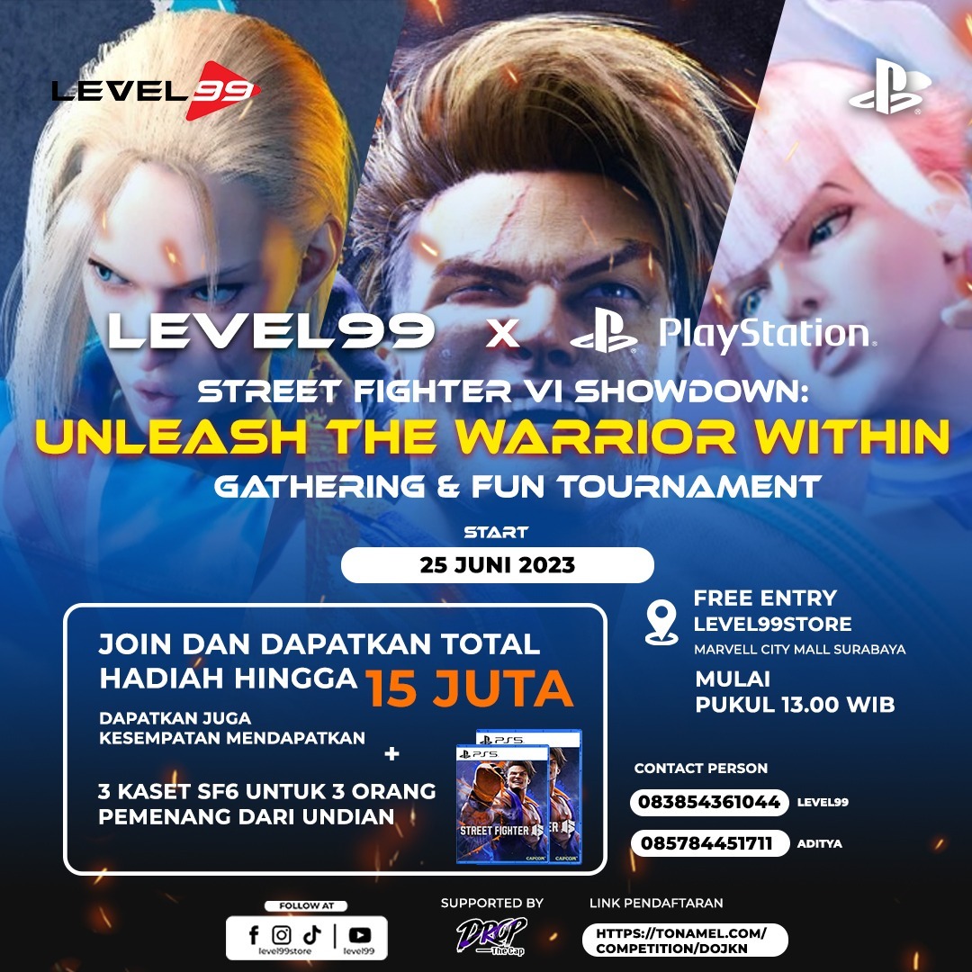 Level 99 x Sony Street Fighter 6 Showdown - Tonamel