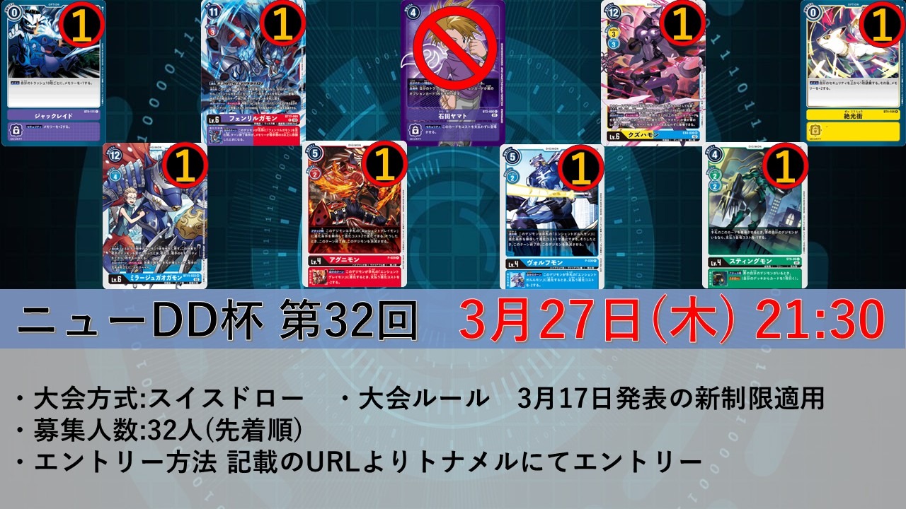 第32回 ニューDD杯 - Tonamel