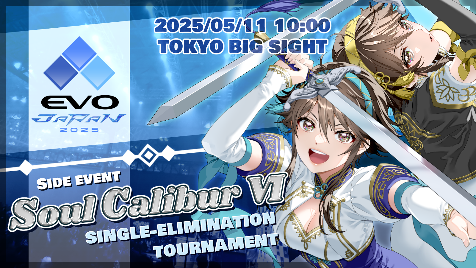 EVOjapan2025サイドイベント ソウルキャリバーⅥ シングルエリミトーナメント - トーナメント表 - Tonamel