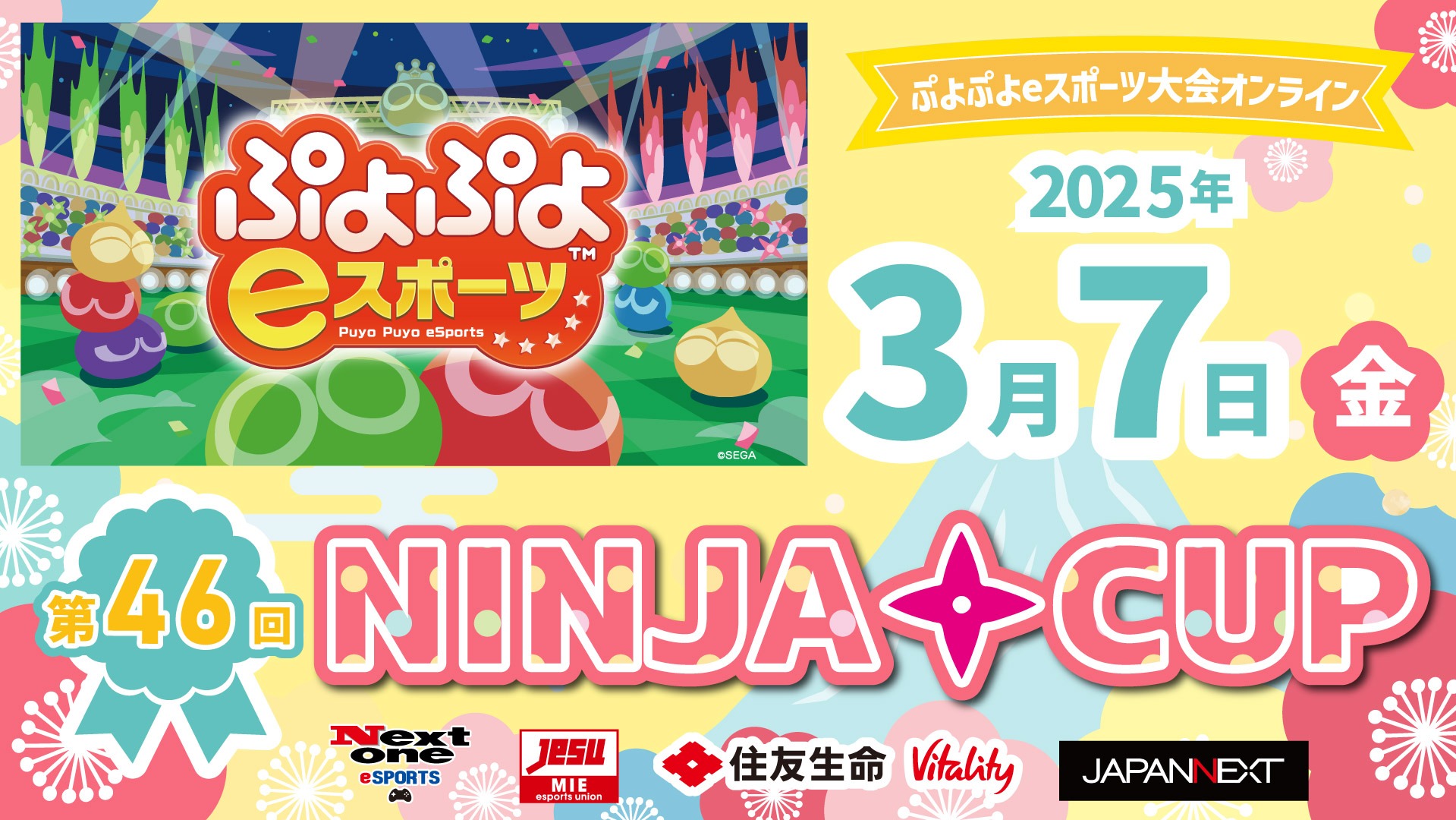 第46回NINJACUPぷよぷよeスポーツオンライン - Tonamel