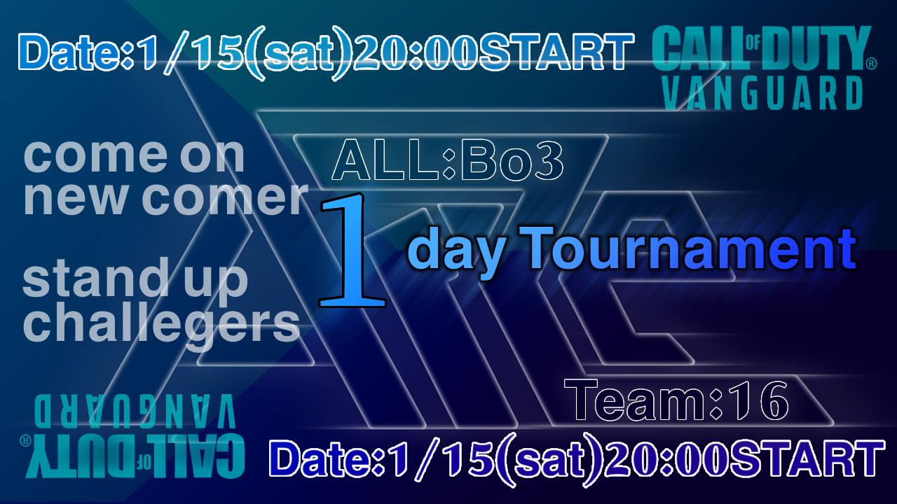 AiZeCUP 1day Tournament Vol.1 - Tonamel