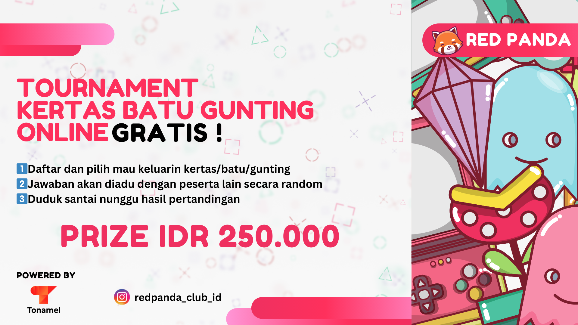 Turnamen Suit Seru-Seruan by RedPanda [S1] - Tonamel